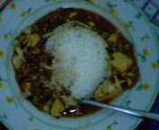 テイルズシリーズに出てくるカレーを再現したく、作った。